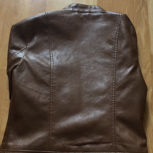 Bernardo | Jackets & Coats | Bernardo Light Brown Leather Jacket | Poshmark